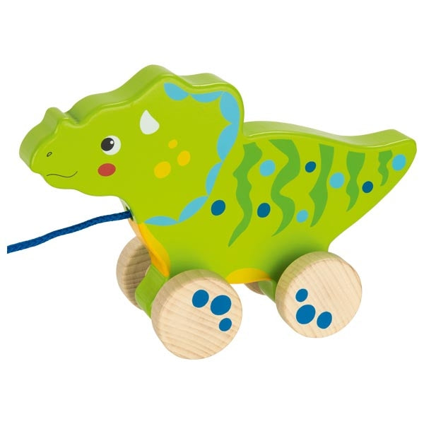 Goki Pull Along Triceratops